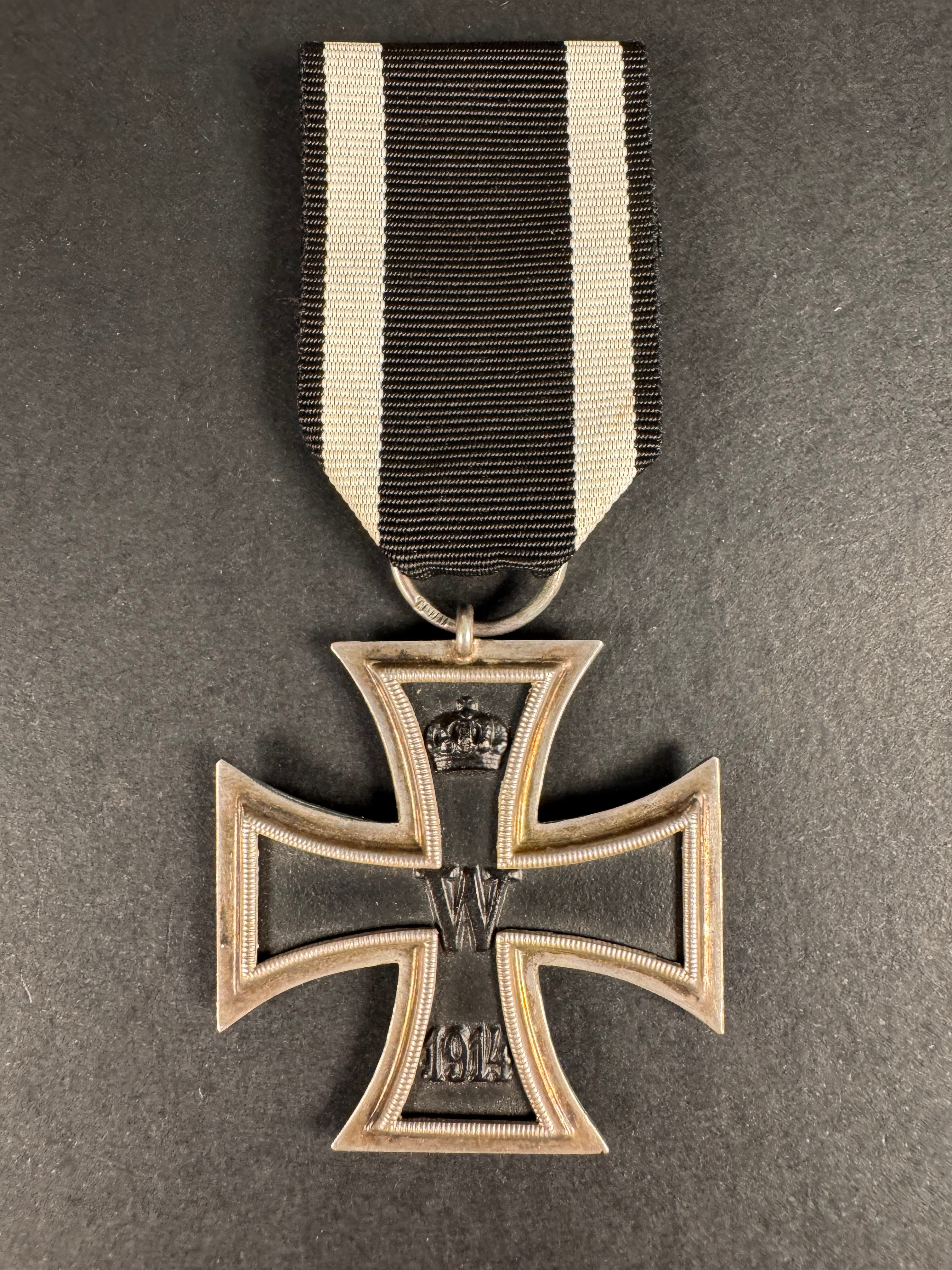 WW1 German Army 1914 Iron Cross 2nd Class Medal WILM – Medals-Militaria