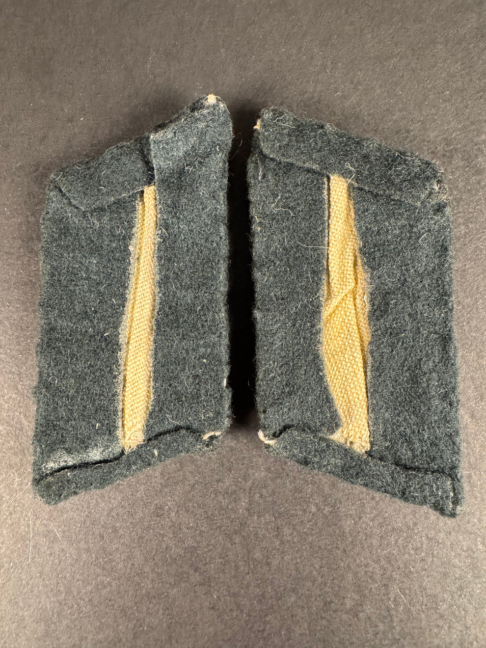 WW2 German Army Transport Officer’s Uniform Collar Tabs – Medals-Militaria