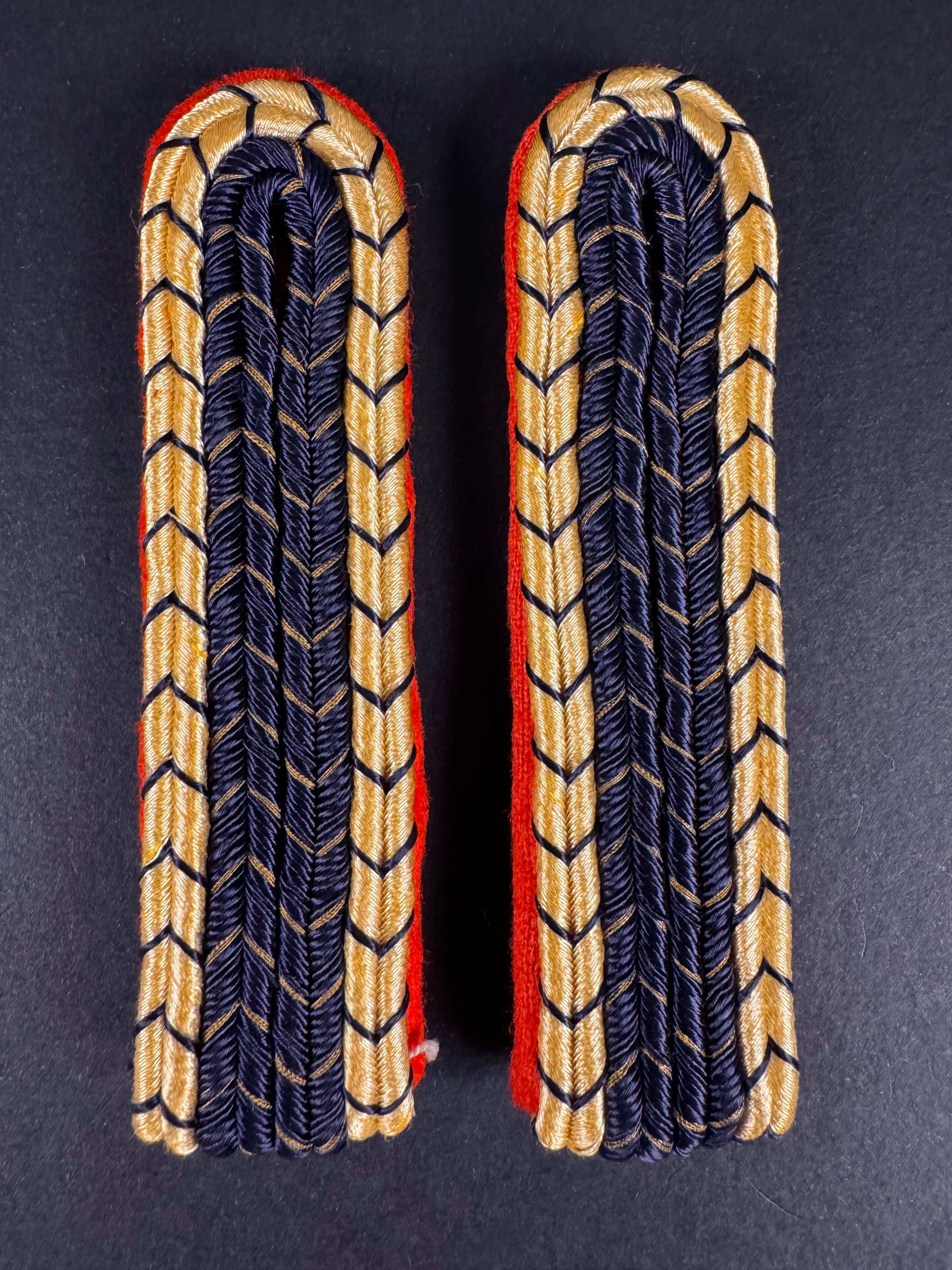 Third Reich Germany Deutsche Reichsbahn Official's Shoulder Boards ...