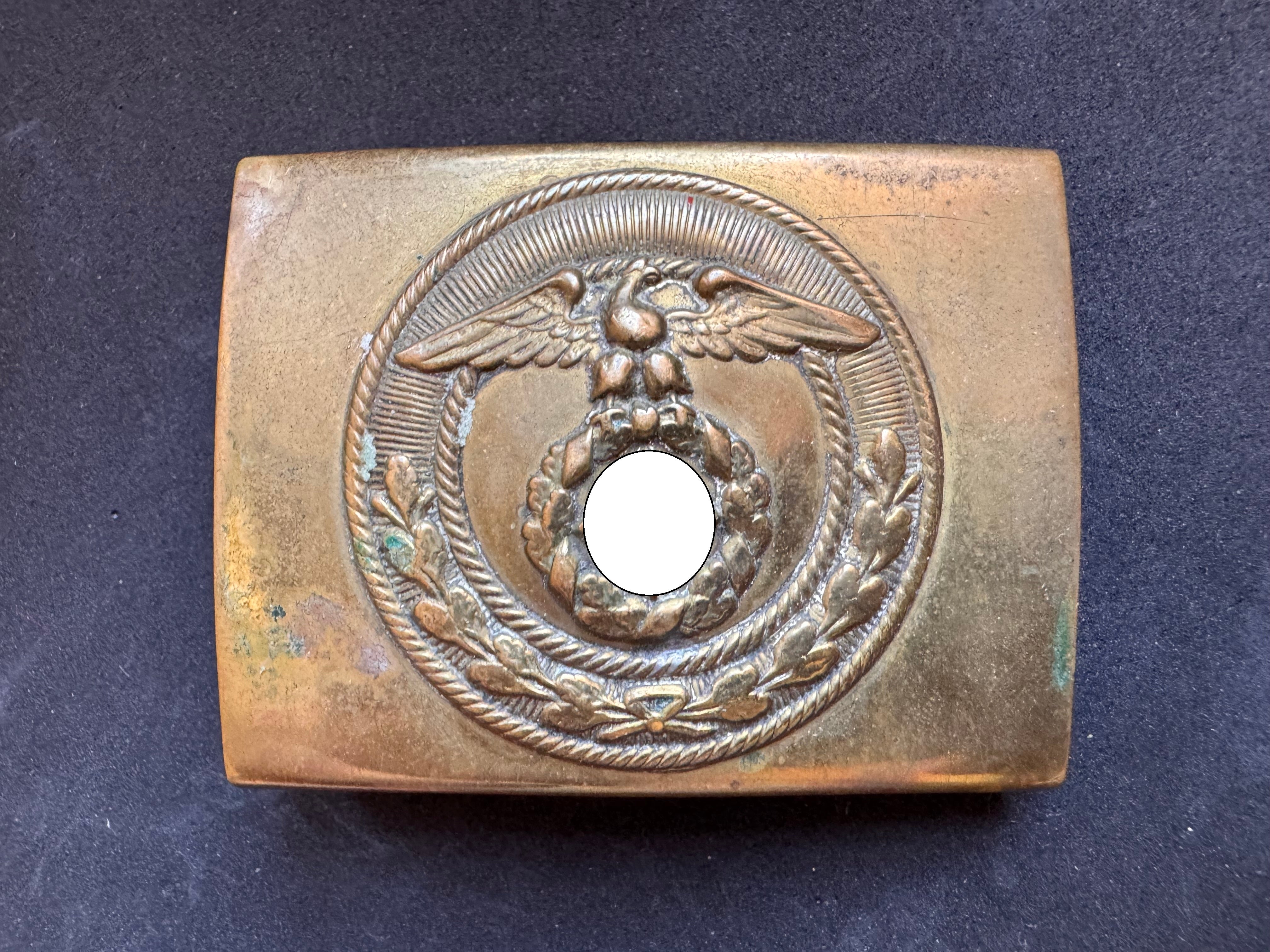 Third Reich German Sturmabteilung (SA) Belt Buckle – Medals-Militaria