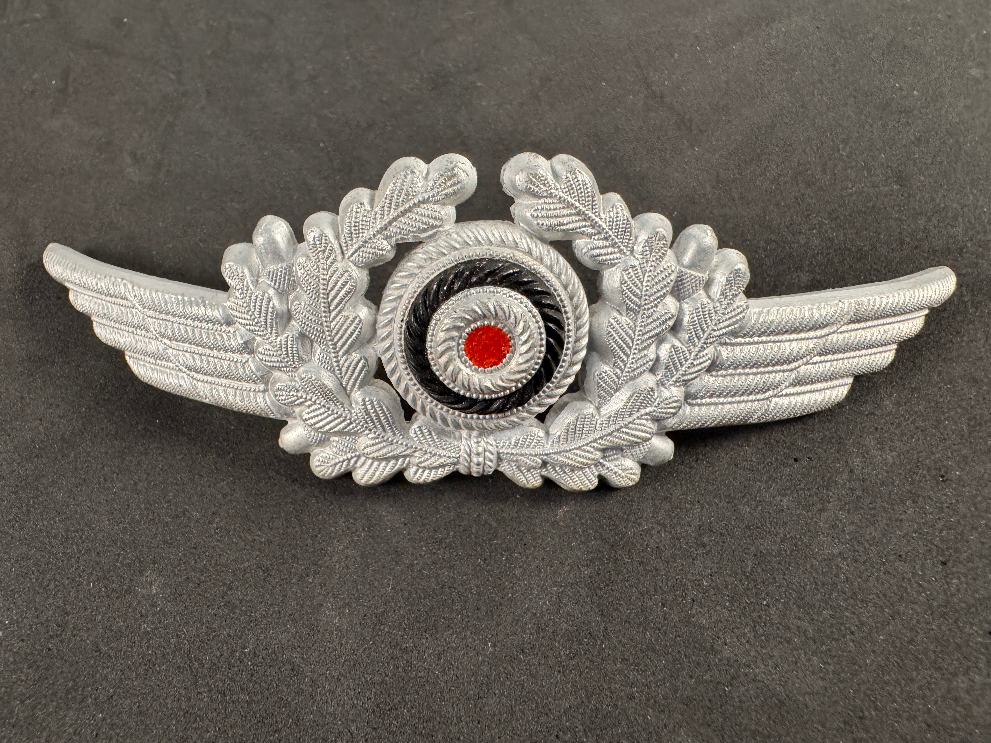 WW2 German Luftwaffe Visor Cap Cockade Wreath – Medals-Militaria