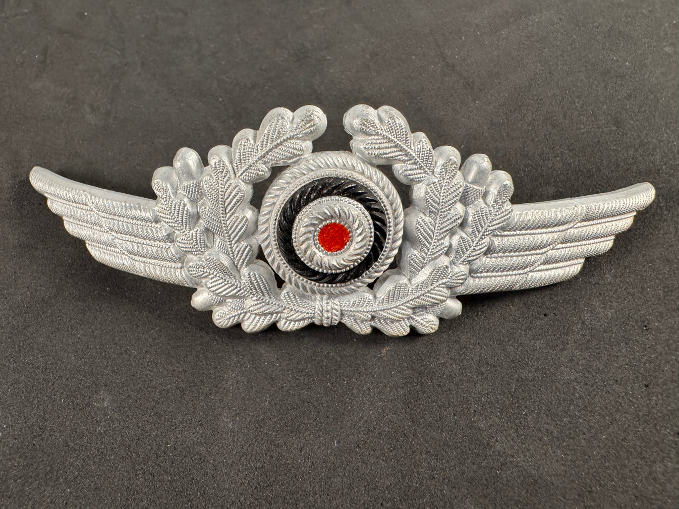 WW2 German Luftwaffe Visor Cap Cockade Wreath – Medals-Militaria