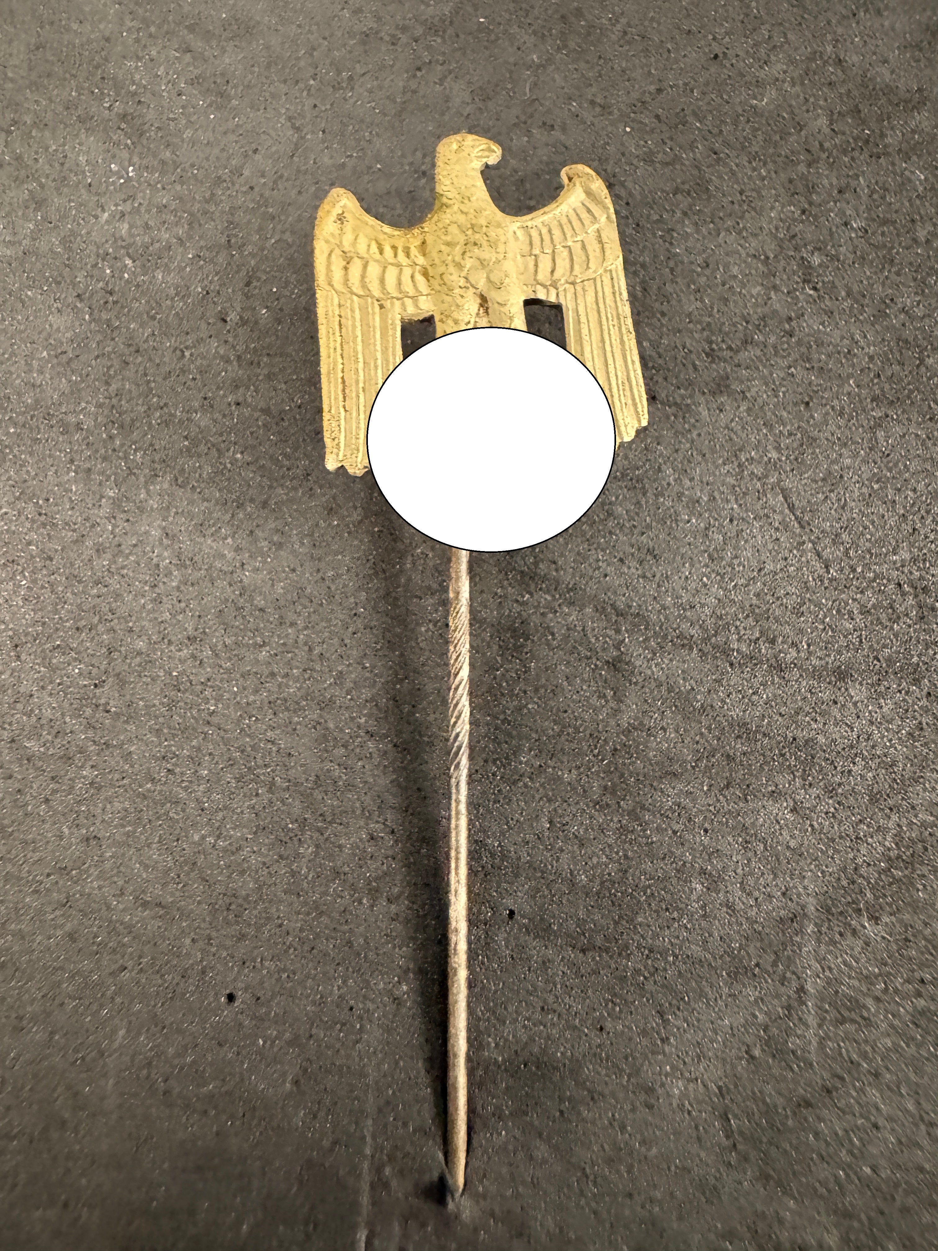 WW2 German Army Eagle Stickpin Miniature – Medals-Militaria