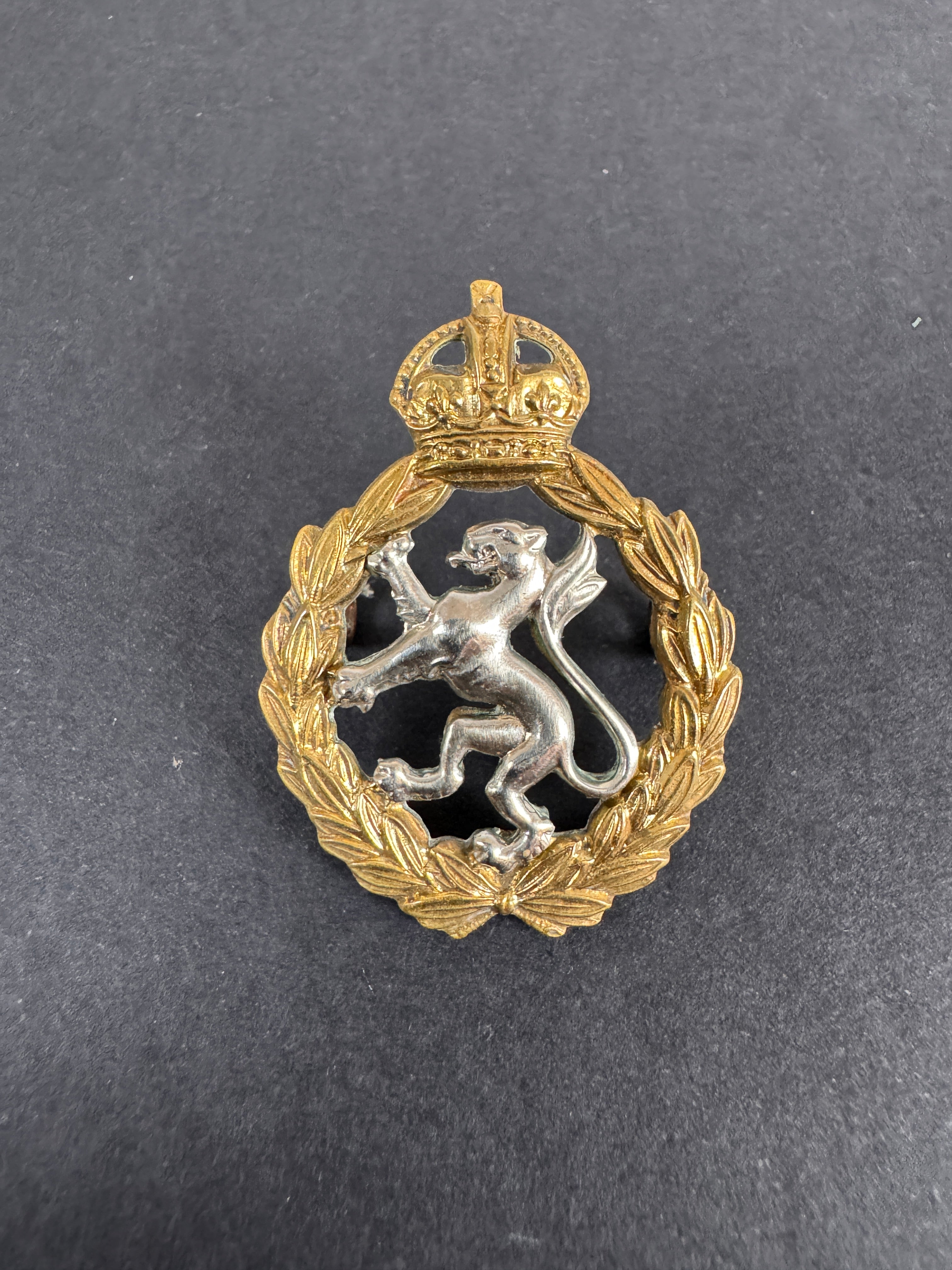 WW2 British Women's Royal Army Corps (WRAC) Cap Badge – Medals-Militaria