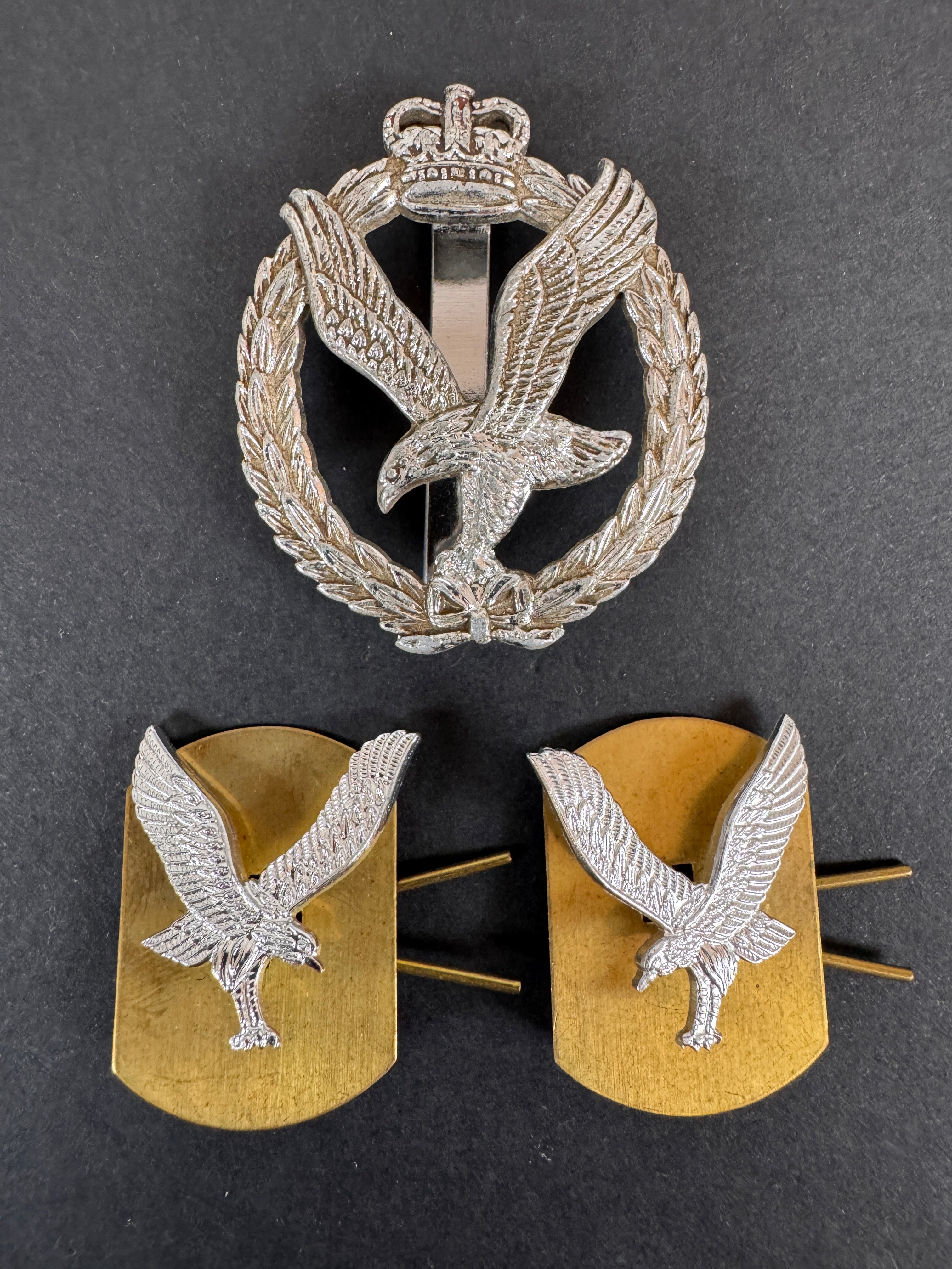 British Army Air Corps Cap & Collar Badges – Medals-Militaria