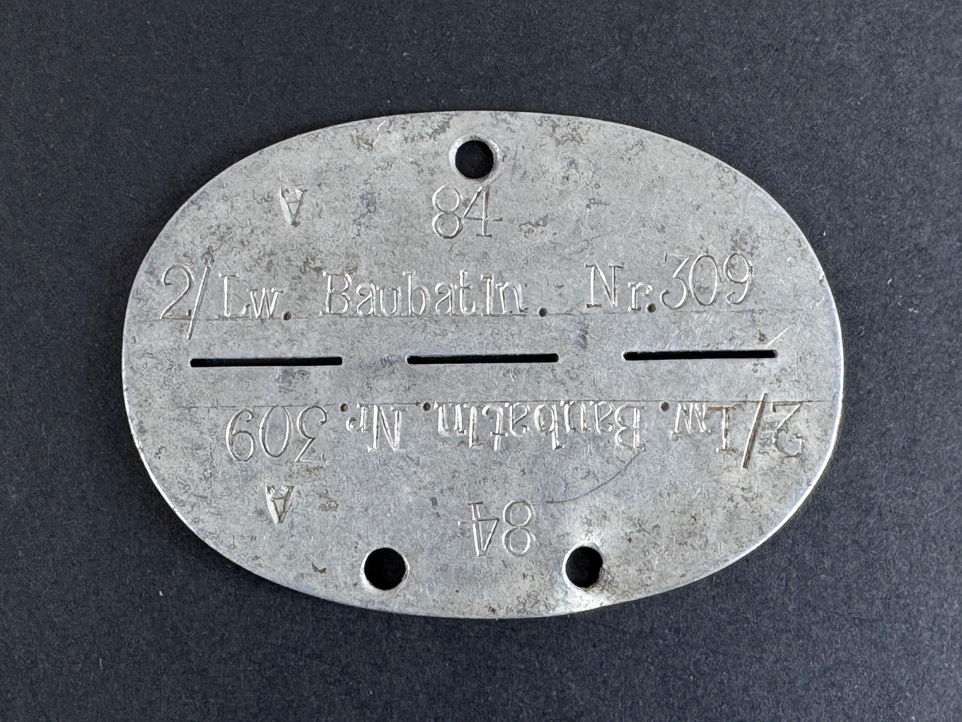 WW2 German Luftwaffe Dog tag ID Disc – Medals-Militaria