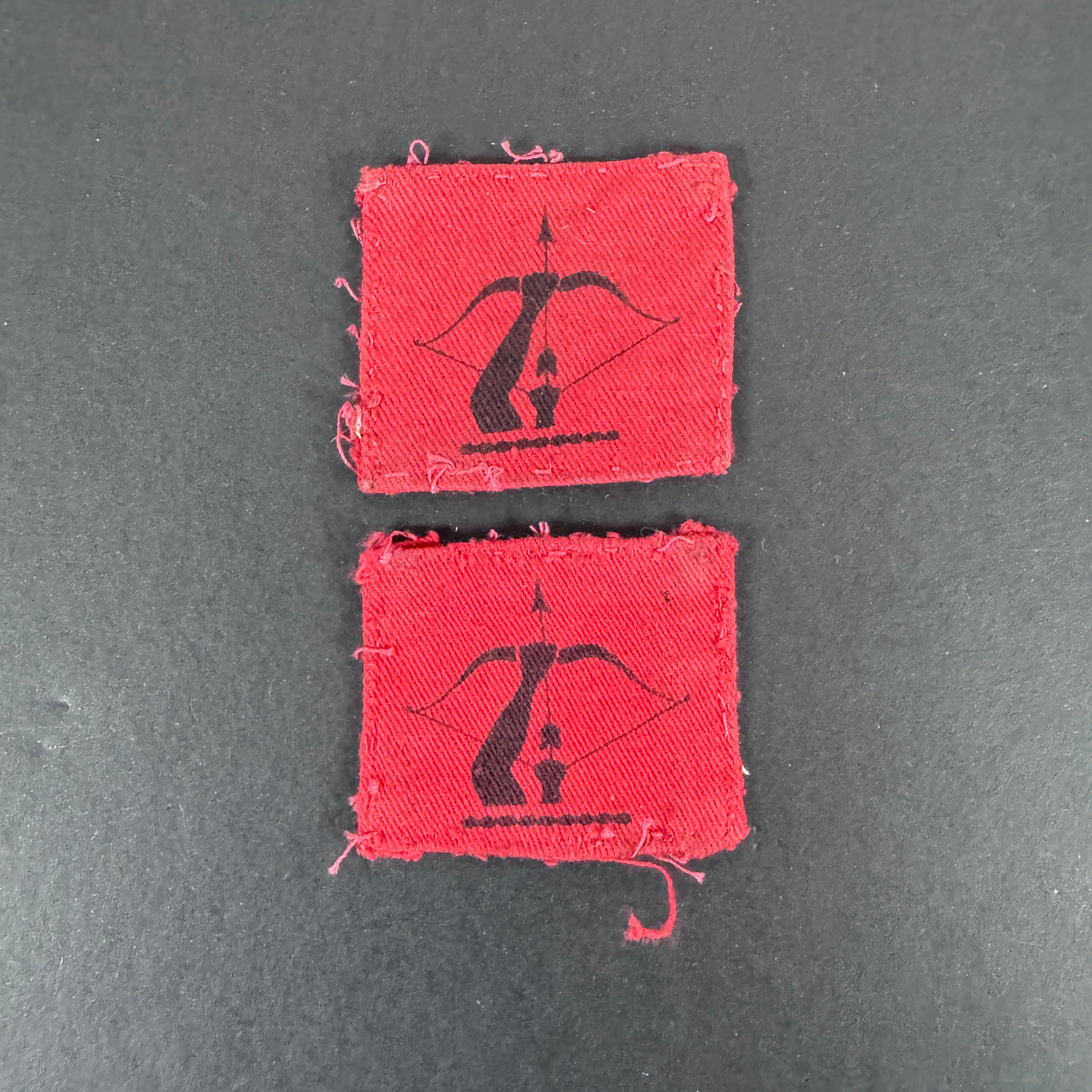 WW2 British Army Anti Aircraft Division Command Formation Signs (Pair ...
