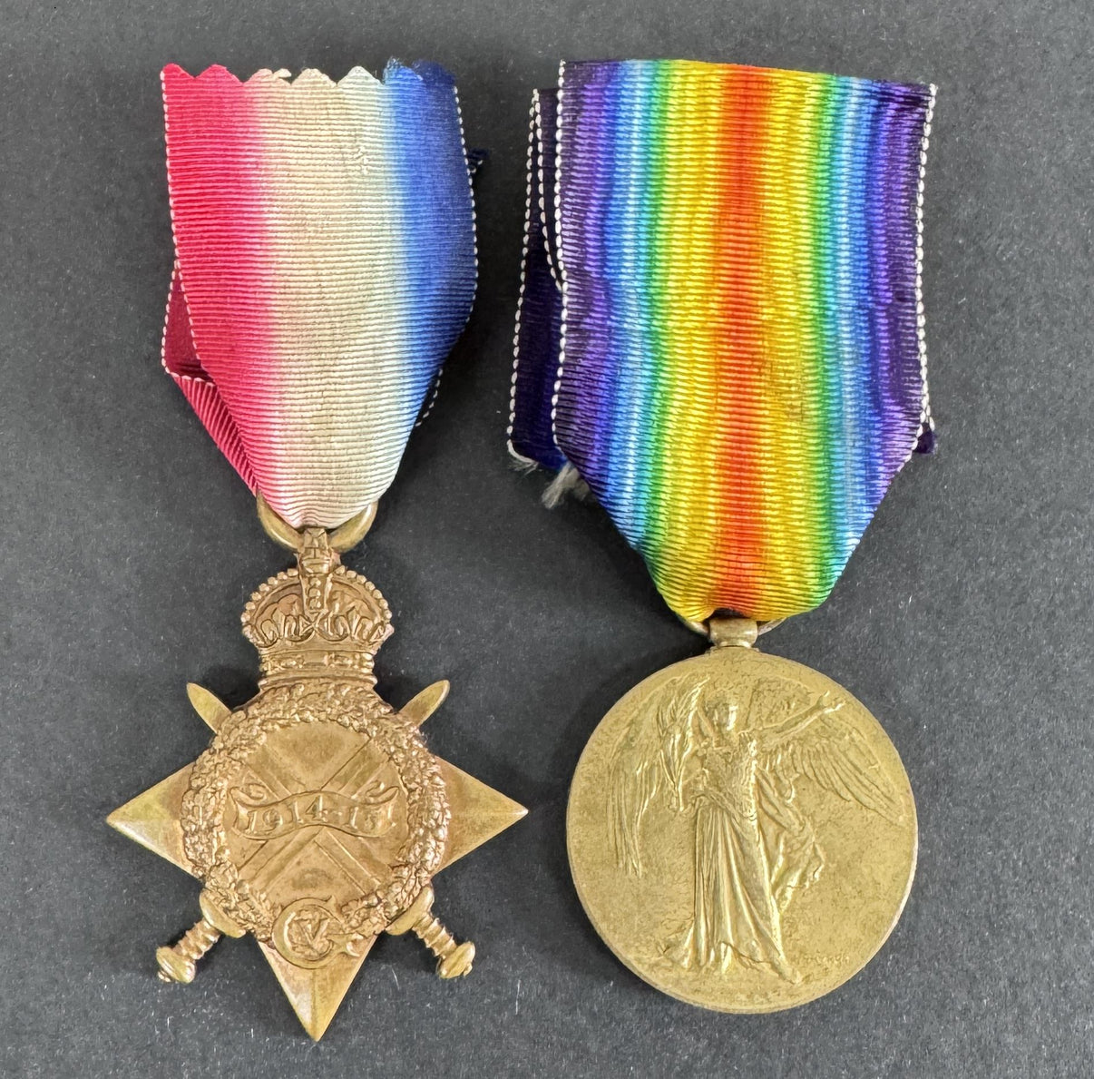 WW1 British War Medals - King's Liverpool Regiment – Medals-Militaria