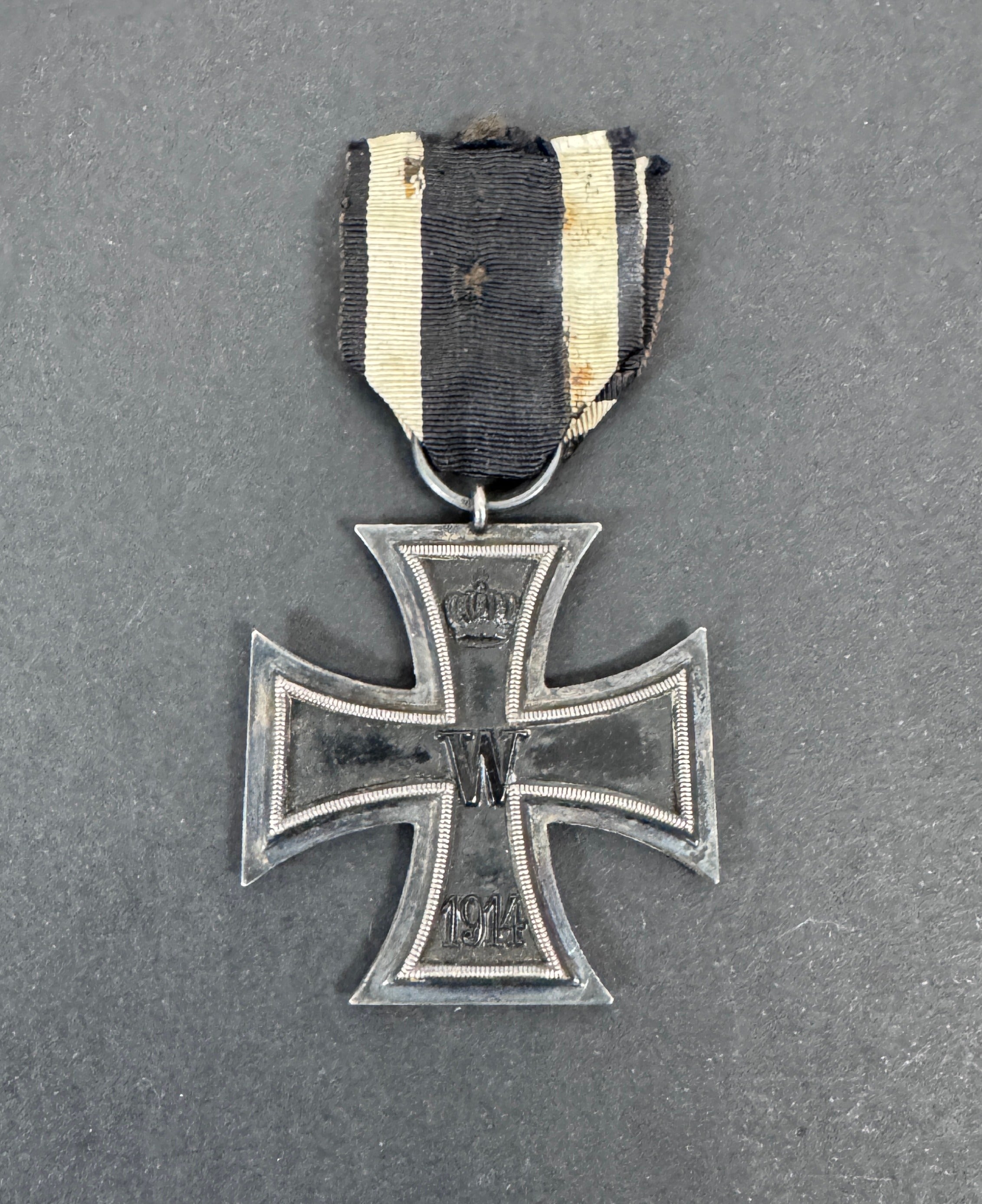 WW1 German 1914 Iron Cross 2nd Class Medal S-W Wagner – Medals-Militaria