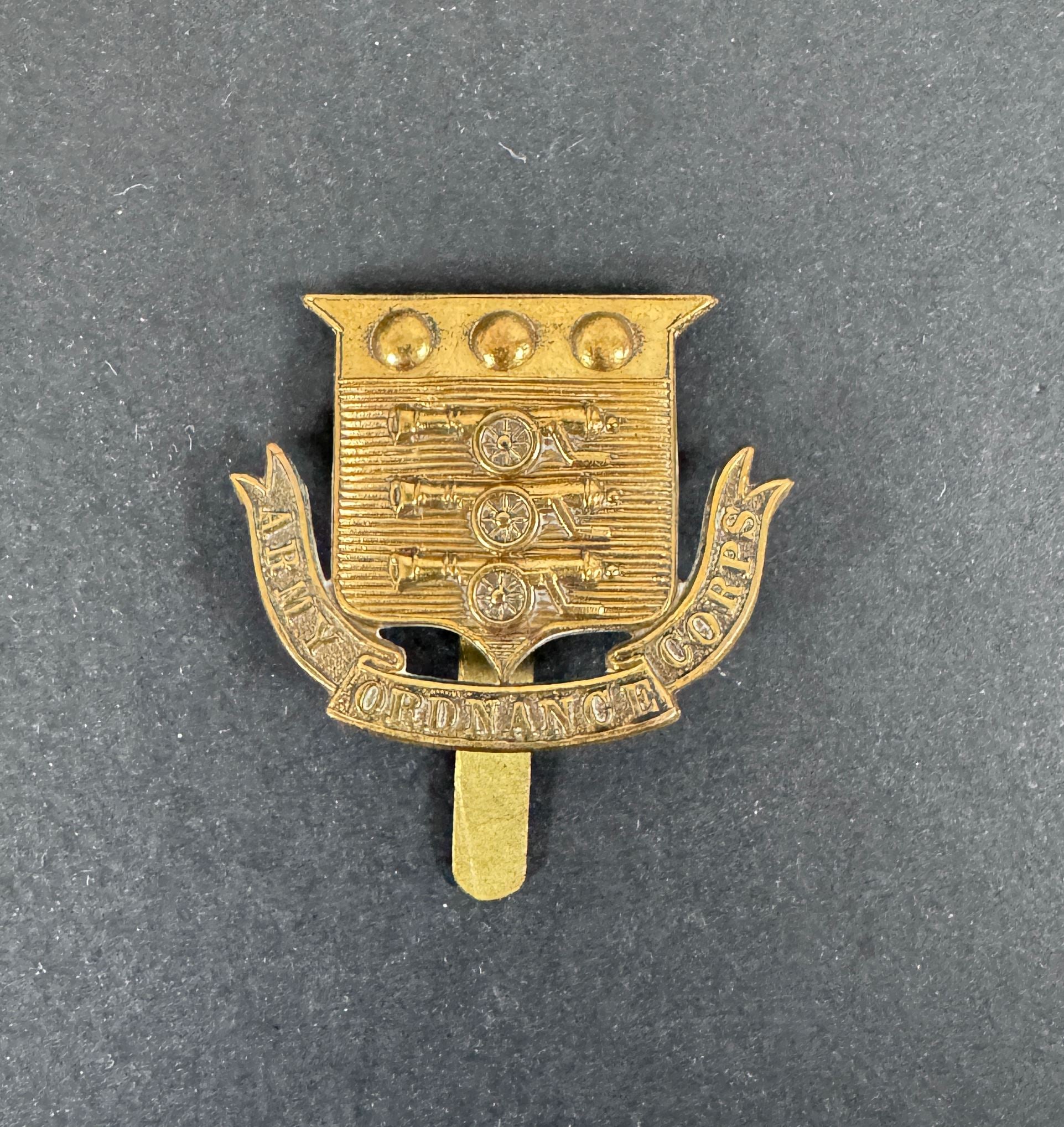 WW1 Army Ordnance Corps Cap Badge (British Army) – Medals-Militaria