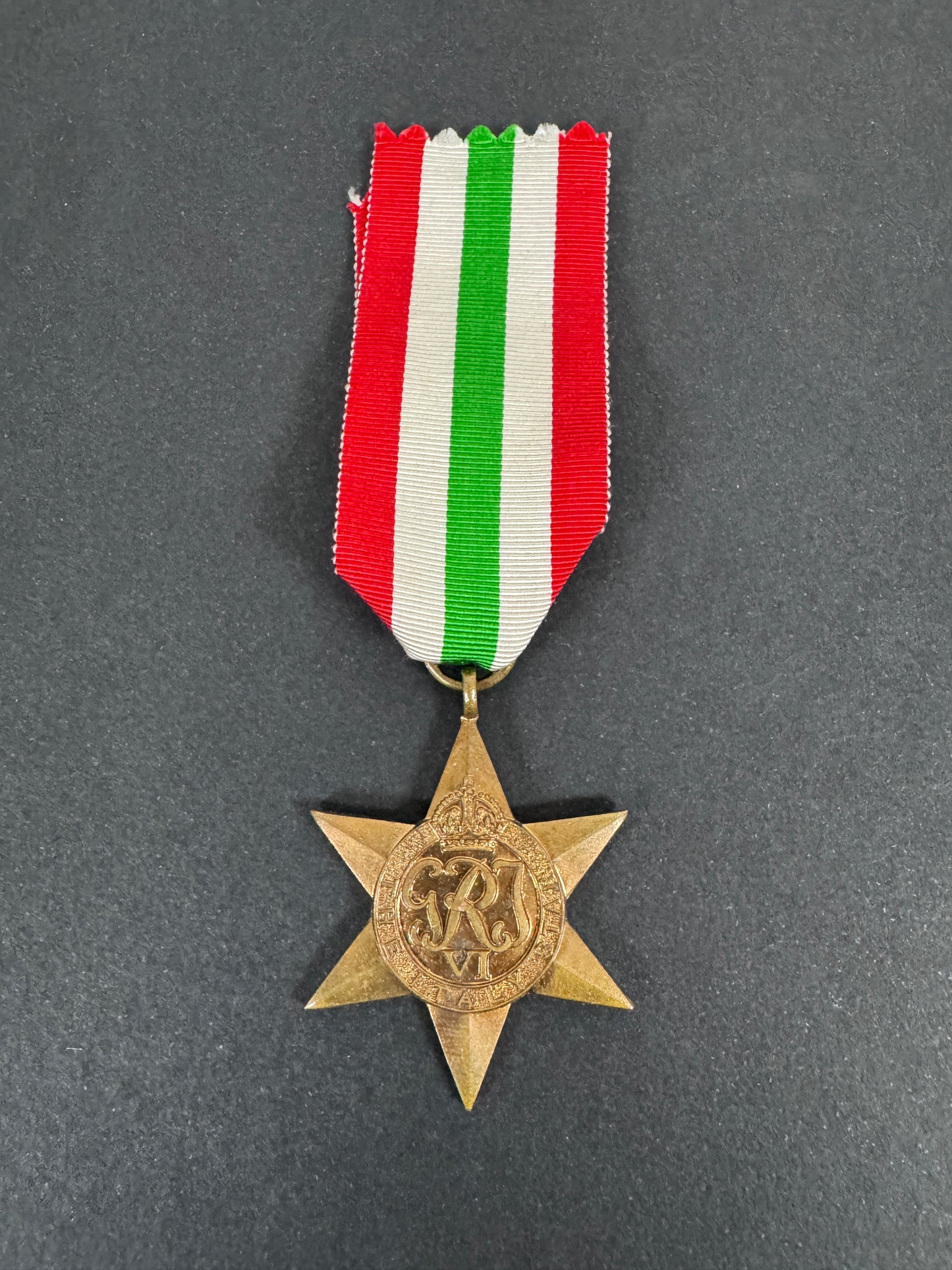 WW2 British Campaign Medal Italy Star – Medals-Militaria
