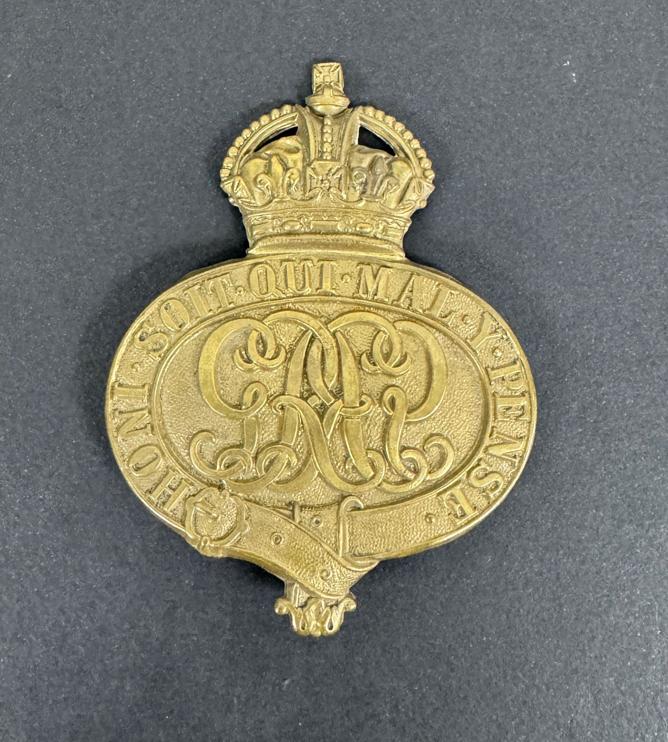 WW1 British Army Grenadier Guards Valise Backpack Insignia Badge ...