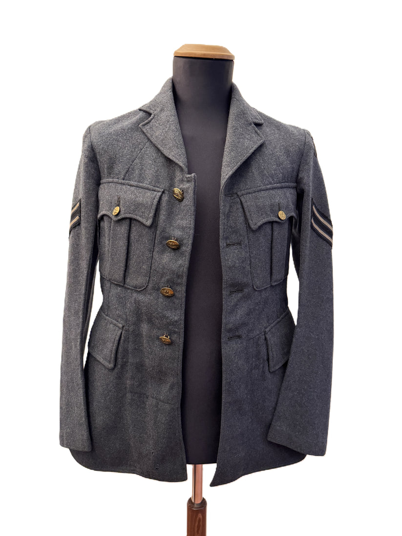 WW2 British RAF Royal Air Force Corporal NCO Uniform Tunic – Medals ...