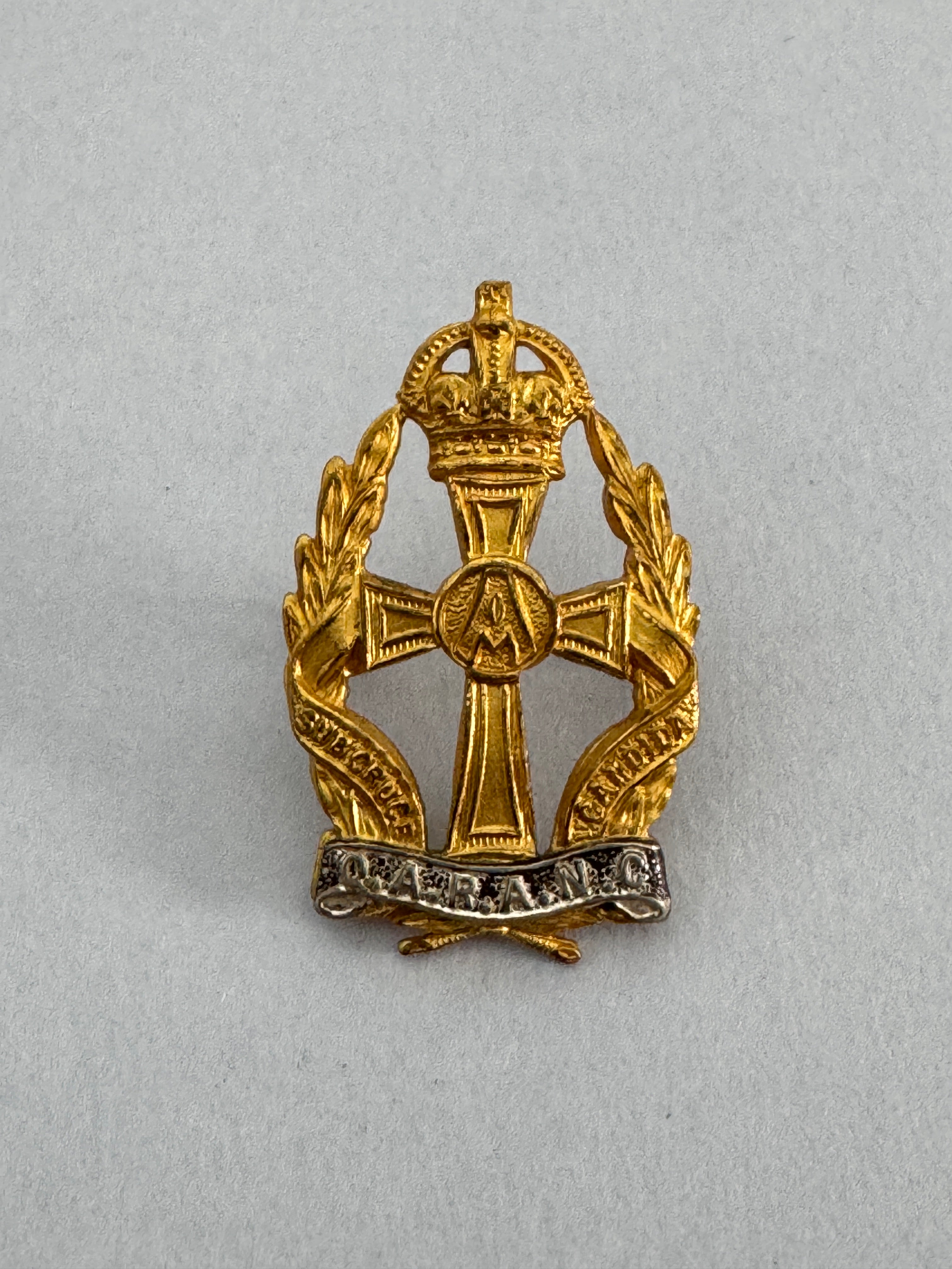 British Queen Alexandra's Royal Army Nursing Corps QARANC Officer's Ca ...