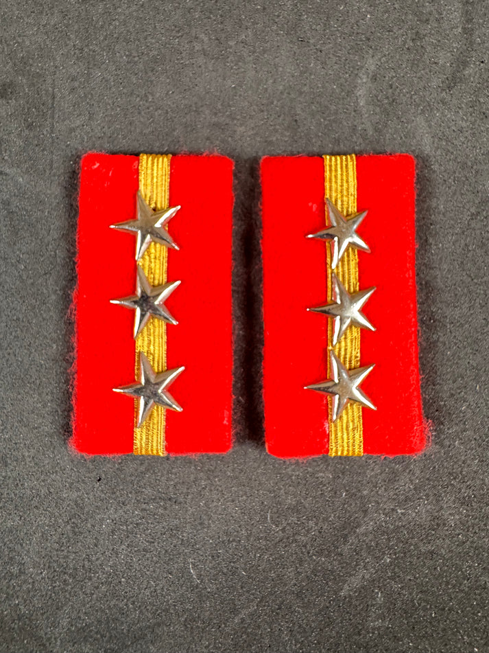WW2 Imperial Japanese Army Sergeant Major Rank Collar Badges – Medals ...