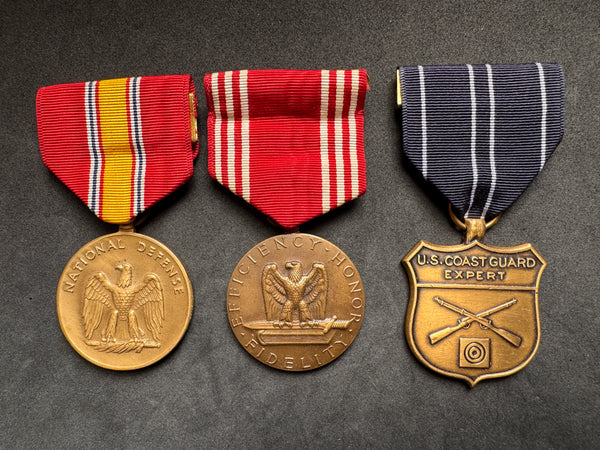 Group of three original U.S. military medals – Medals-Militaria