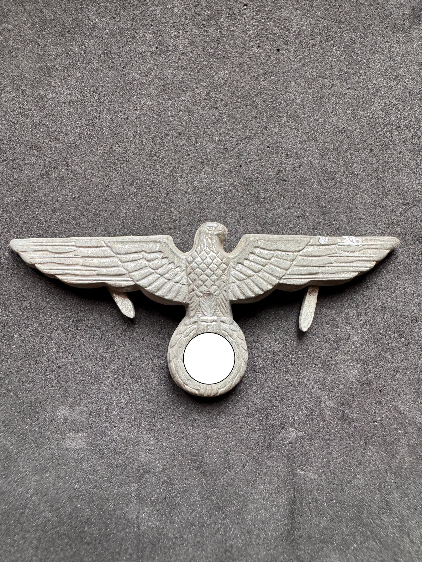 WW2 German Army M35 Visor Cap Eagle – Medals-Militaria