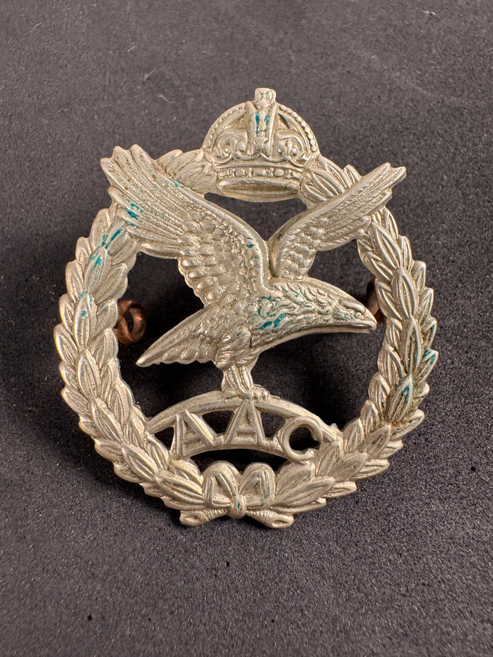 WW2 British Army Air Corps (AAC) Cap Badge – Medals-Militaria